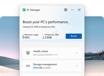 Microsoft PC Manager - Download